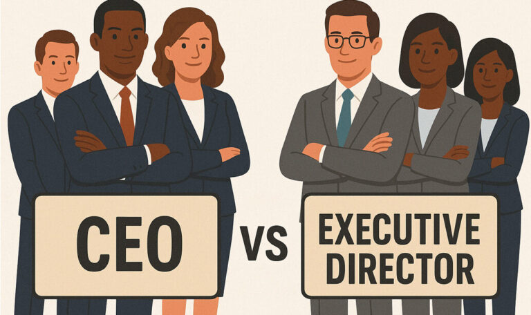 Executive Director vs CEO - How to Ask Your Board to Change Your Title ...